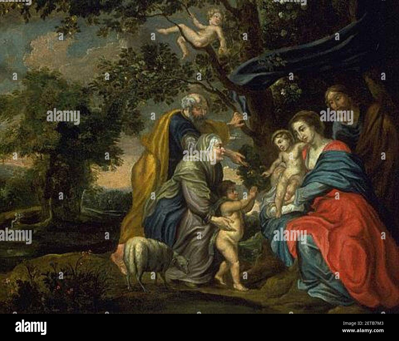 Die heilige familie unter dem apfelbaum -Fotos und -Bildmaterial in hoher Auflösung – Alamy