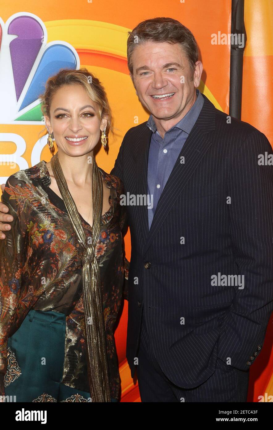 Nicole Richie und John Michael Higgins bei 2017 NBCUniverselle Winter ...