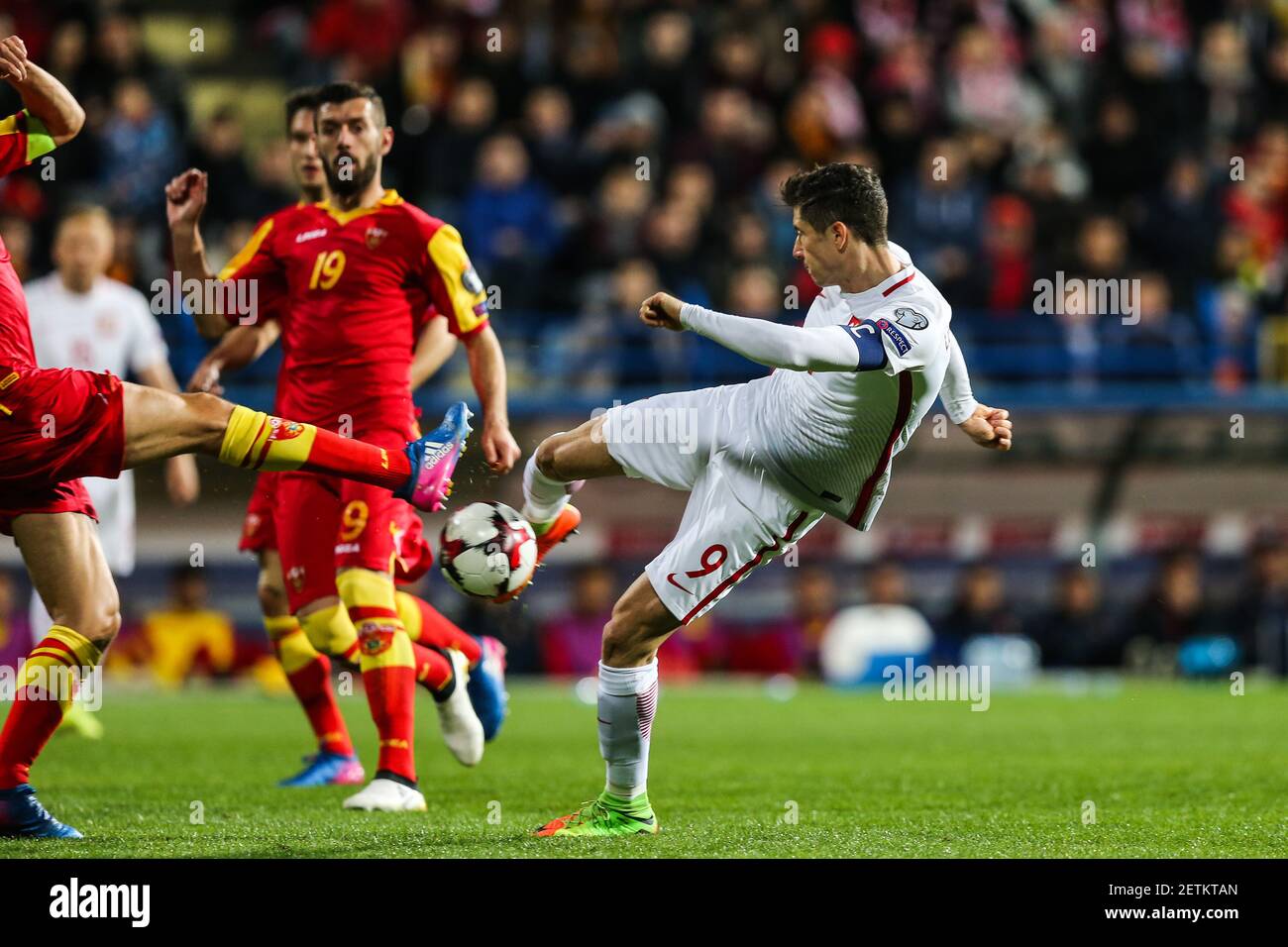 26,03.2017, Podgorica, WM 2018 Qualifier, Montenegro - Polen, Robert ...