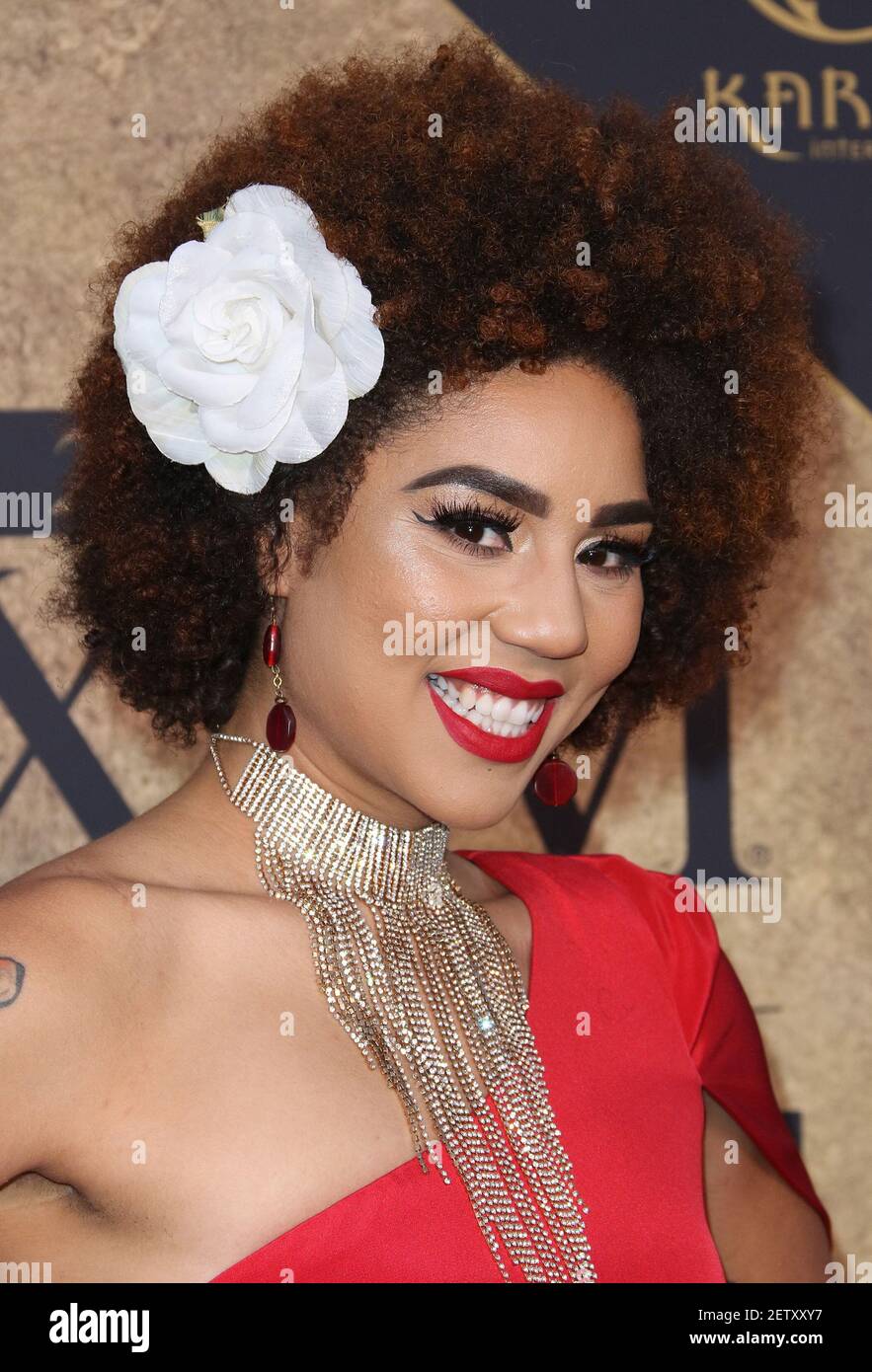 Aufnahme-Künstler Joy Villa bei der MAXIM Hot 100 Party 2017 ...