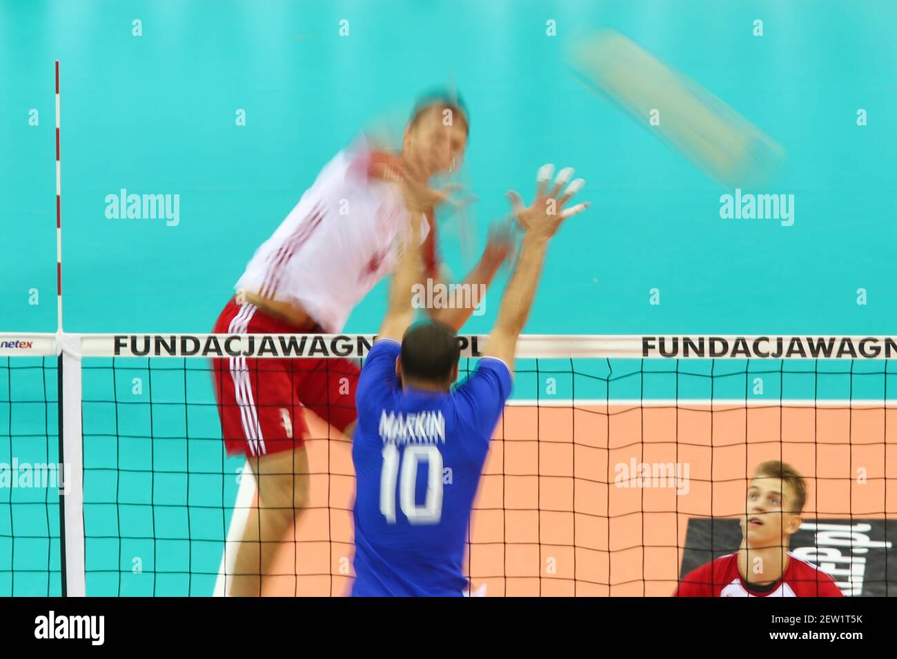 13,08.2017, Krakau, siatkowka, Memorial Huberta Wagnera, Polska - Rosja ...