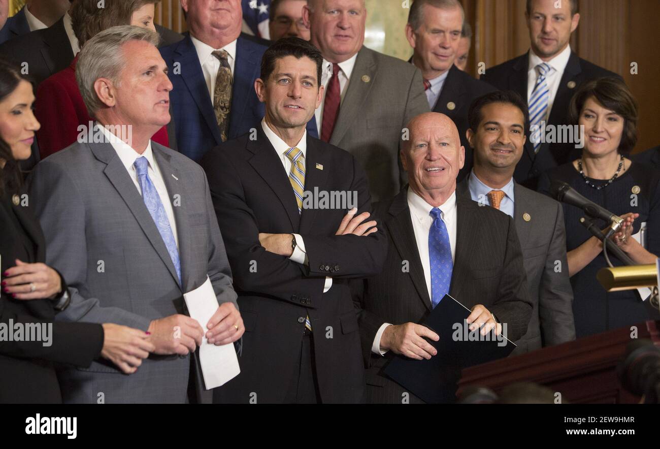 Die Republikaner des Repräsentantenhauses, darunter der Mehrheitsführer ...