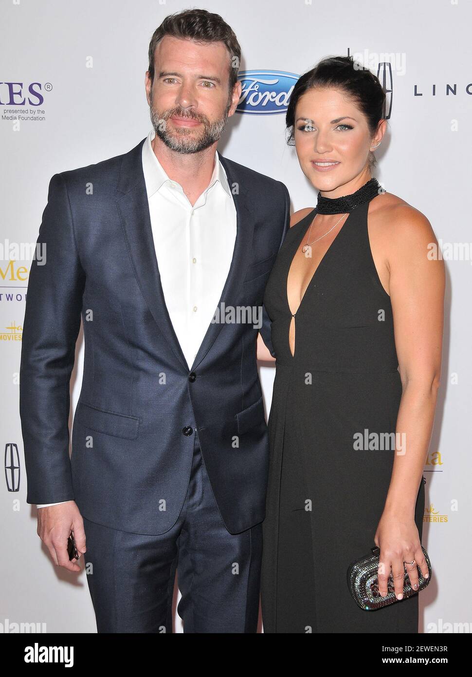 (L-R) Scott Foley und Marika Dominczyk kommen bei den jährlichen Gracie ...