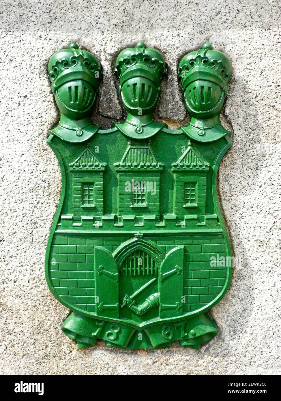 Wappenschild der stadt -Fotos und -Bildmaterial in hoher Auflösung – Alamy