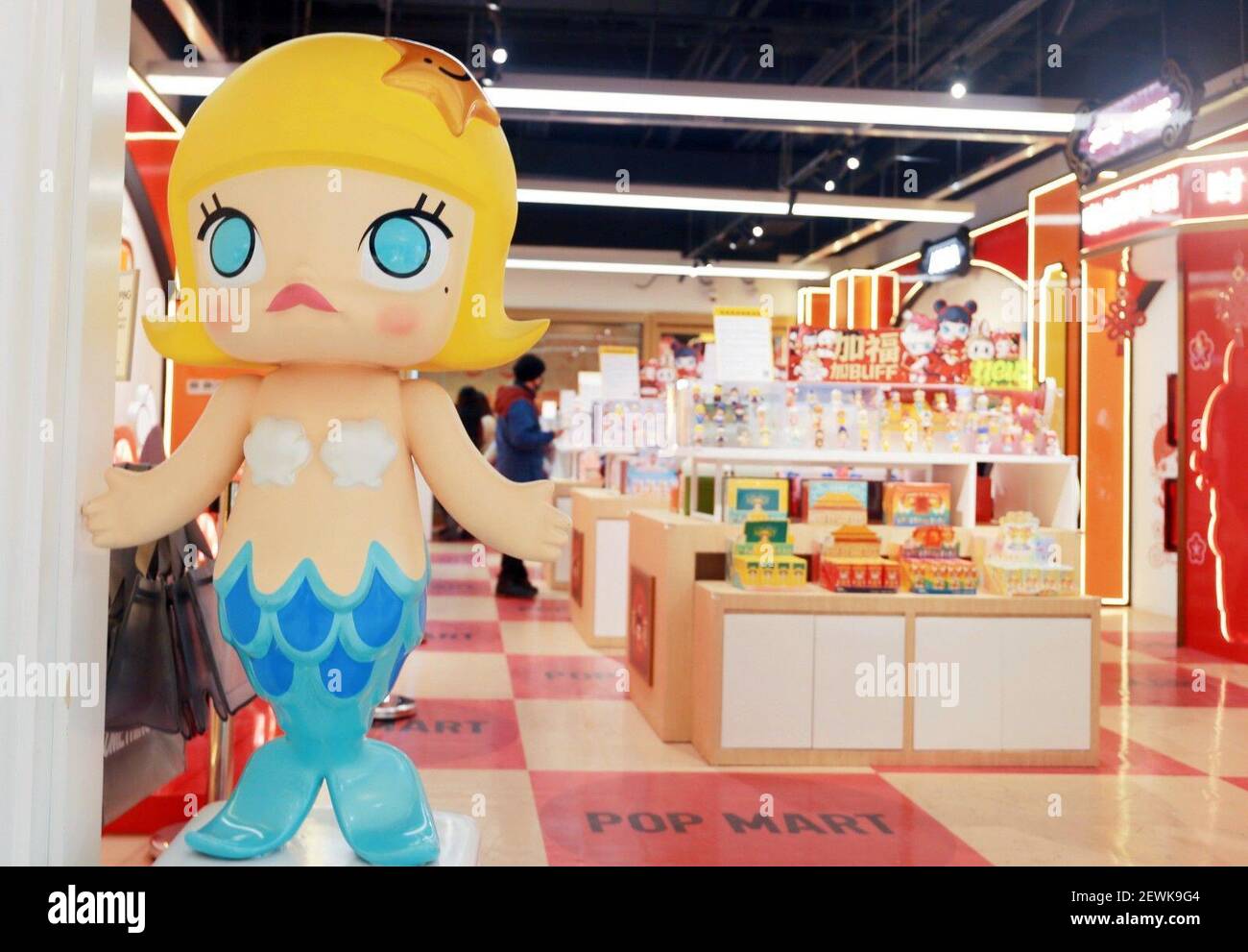 Shanghai, Shanghai, China. März 2021, 3rd. Am 3. März 2021 macht die ...