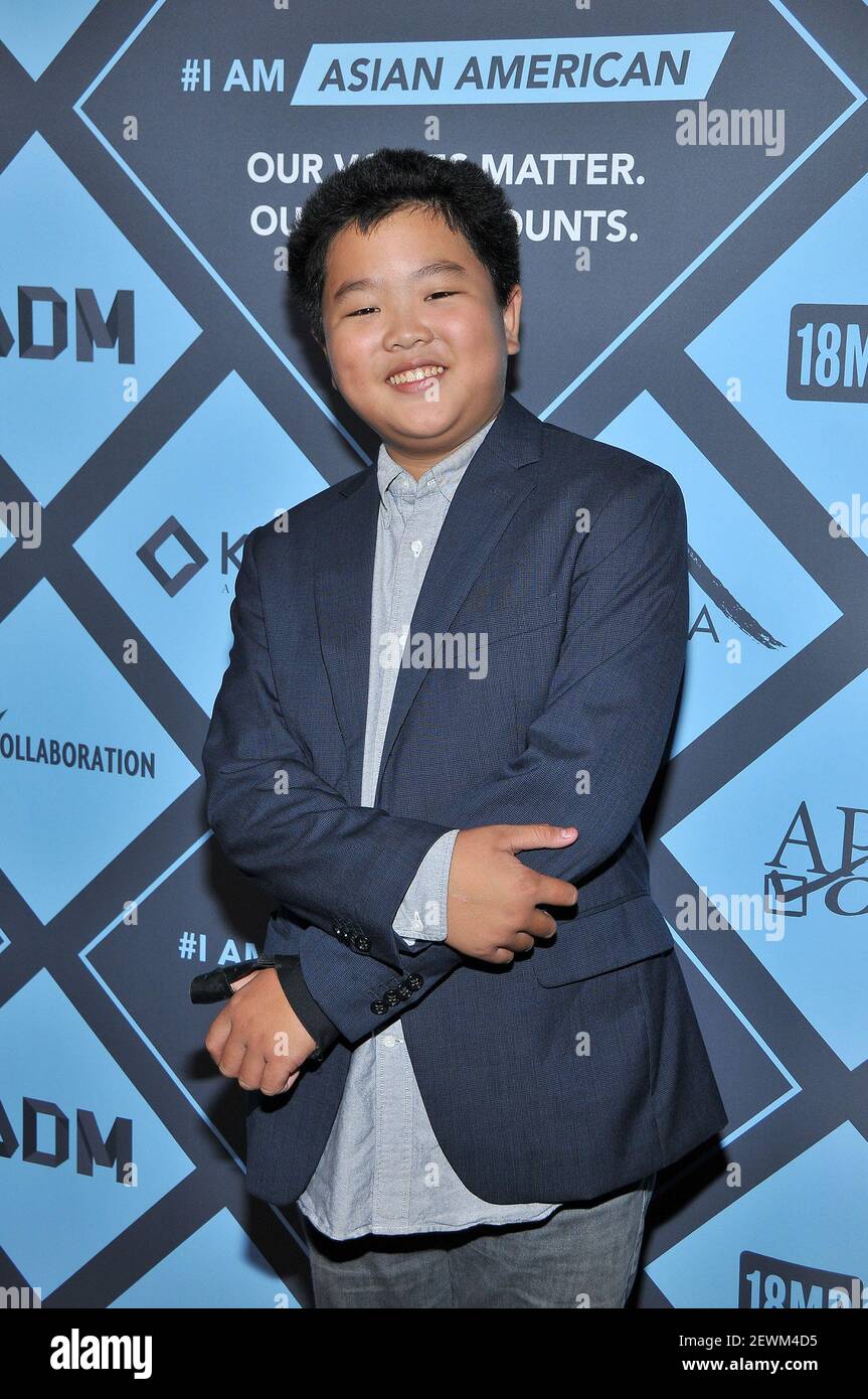 Der Schauspieler Hudson Yang von 'Fresh Off the Boat' kommt am Sonntag ...