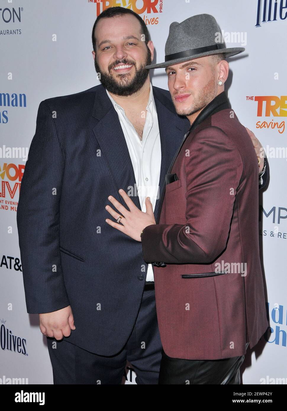 (L-R) Daniel Franzese und Joseph Bradley treffen am Sonntag, den 4 ...