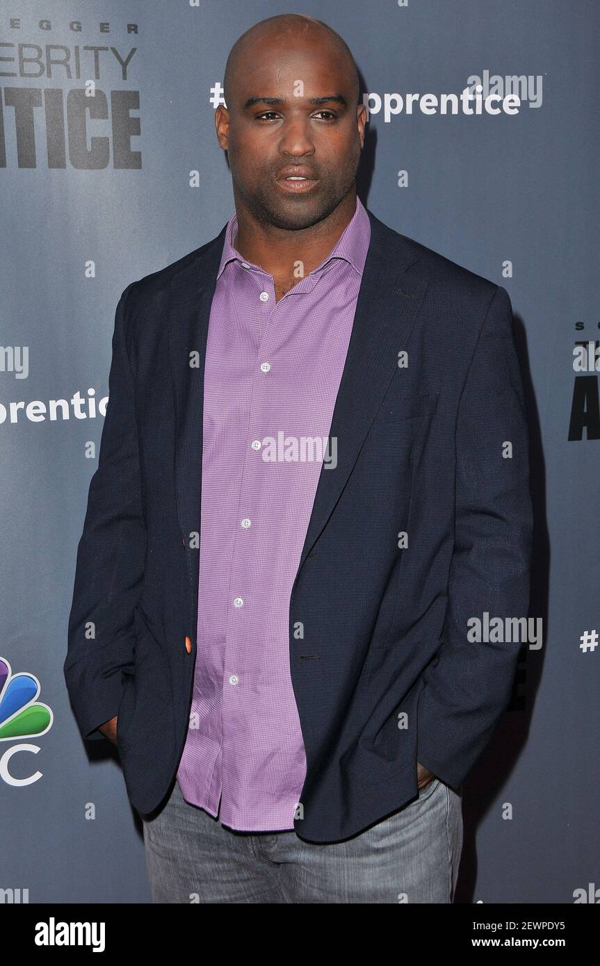 Ricky Williams bei der Pressekonferenz „The New Celebrity Apprentice ...