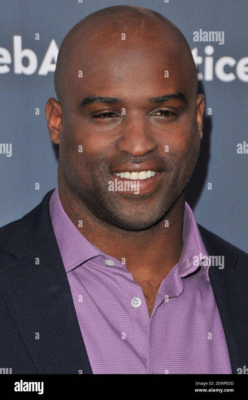 Ricky Williams bei der Pressekonferenz „The New Celebrity Apprentice ...