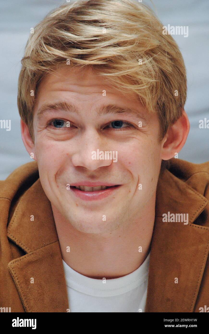 Joe Alwyn bei der Pressekonferenz der Hollywood Foreign Press ...