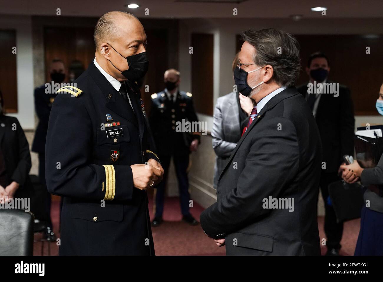 General William Walker, Generalkommandant der Nationalgarde des ...