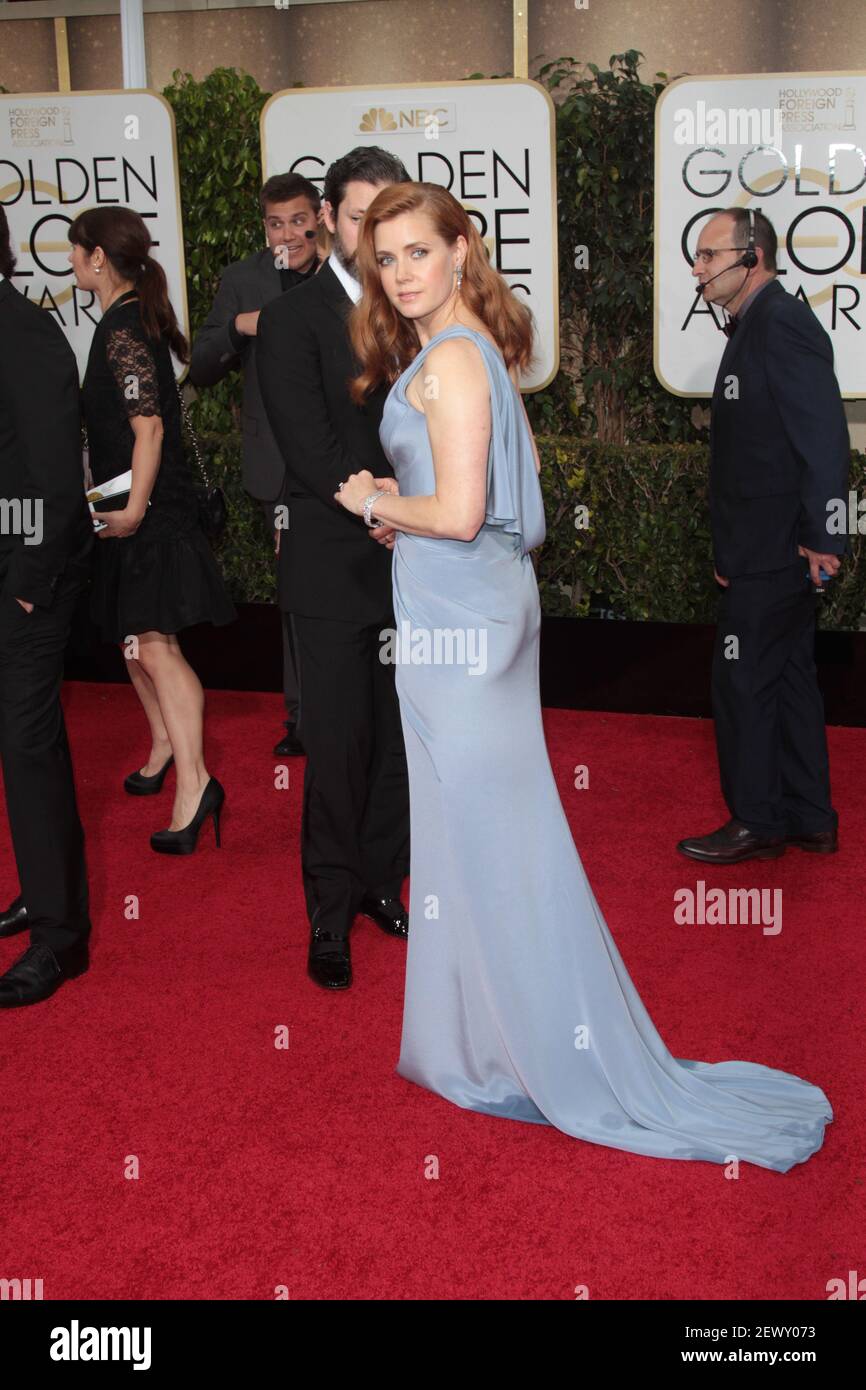 Die Schauspielerin Amy Adams kommt zu den jährlichen Golden Globe ...
