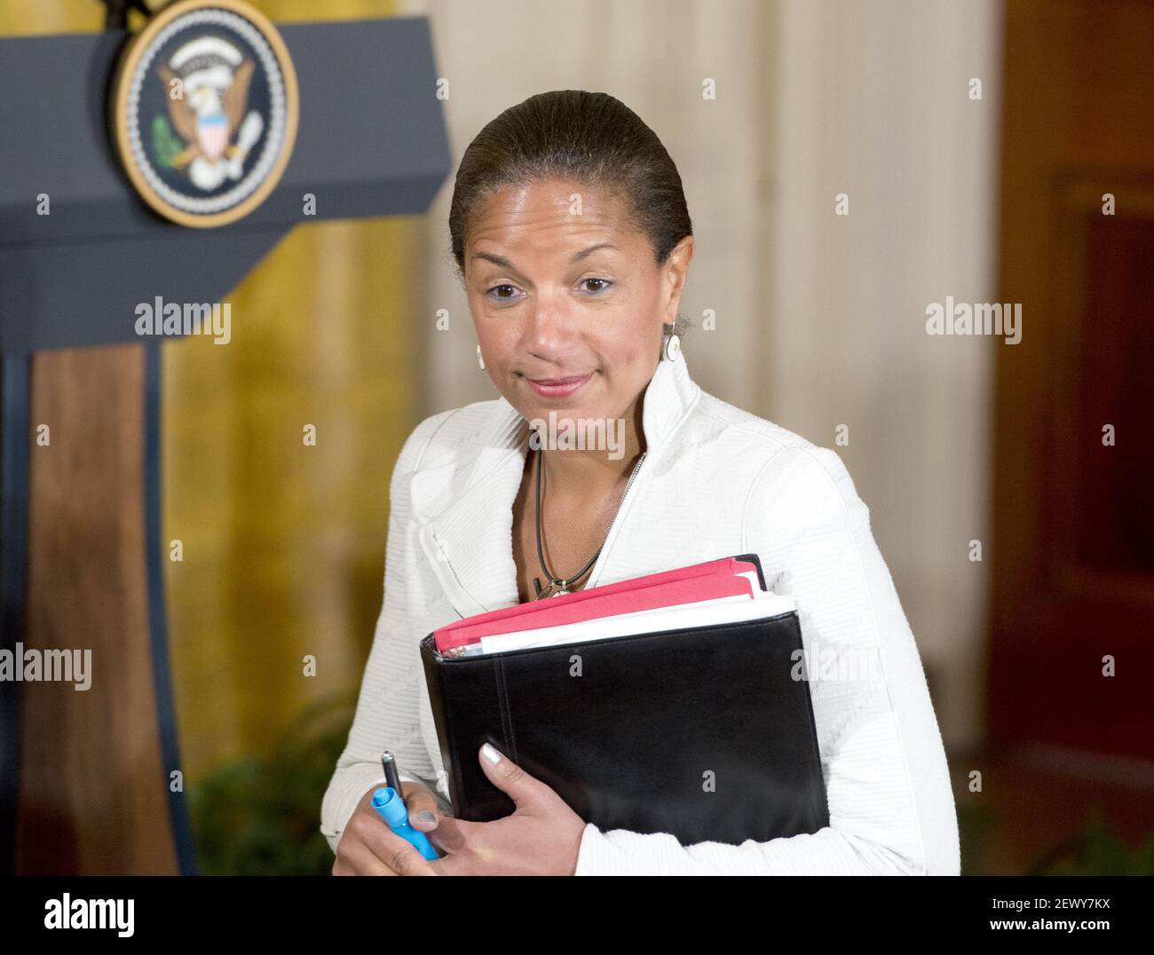 Die Nationale Sicherheitsberaterin der Vereinigten Staaten, Susan Rice ...