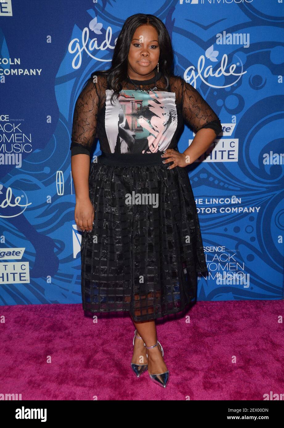 05. Februar 2015 - Hollywood, Ca - Amber Riley. Ankünfte für ESSENCE's ...