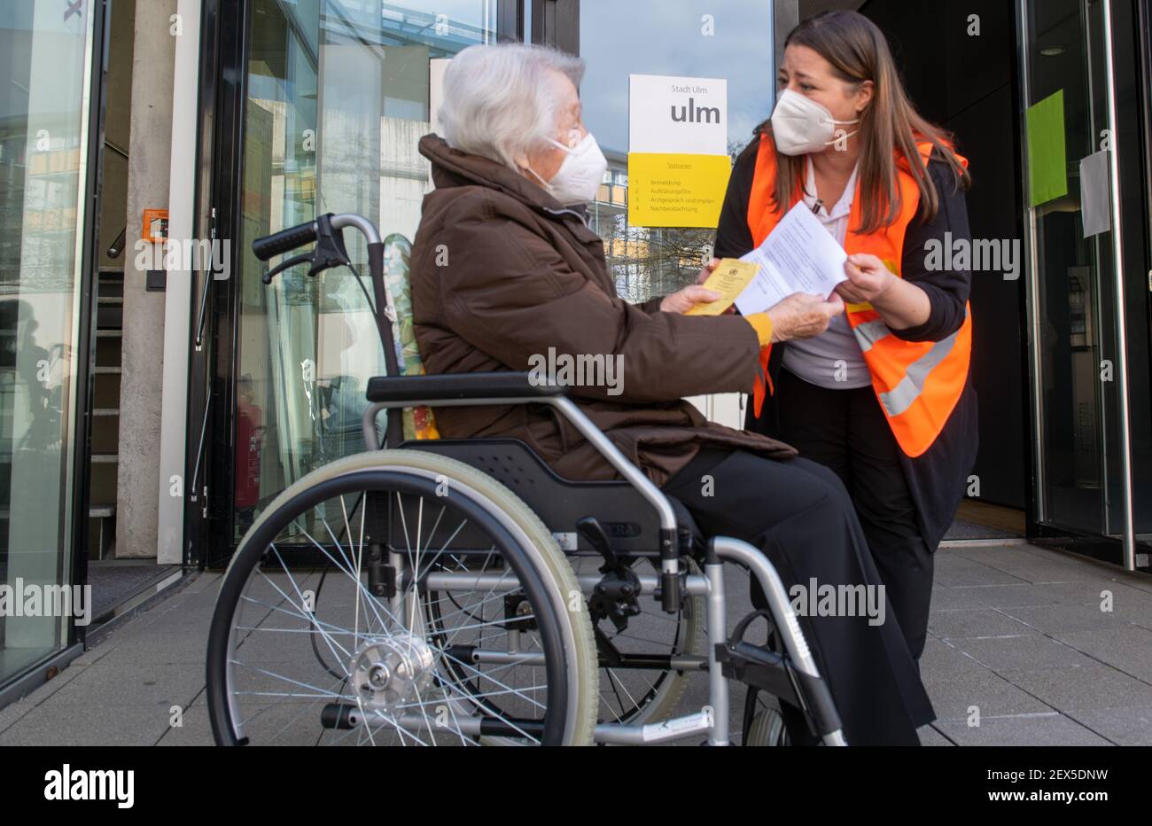 Ulm, Deutschland. März 2021, 04th. Im Gemeindezentrum Eselsberg zeigt ...