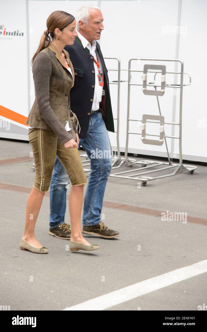 Dietrich Mateschitz mit Freundin Marion Feichtner 21,06.2015, Spielberg ...