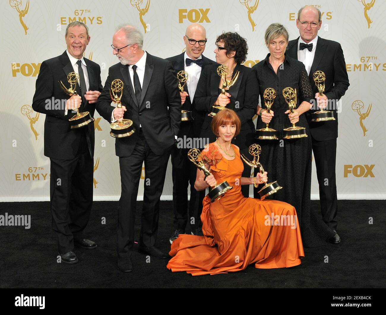 (L-R) 'Olive Kitteridge' Besetzung und Crew - David Coatsworth, Gary ...