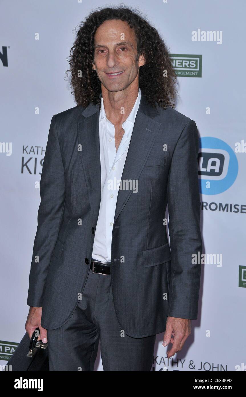 Kenny G kommt bei der 2015 LAâ €™s Promise Gala in den Universal ...