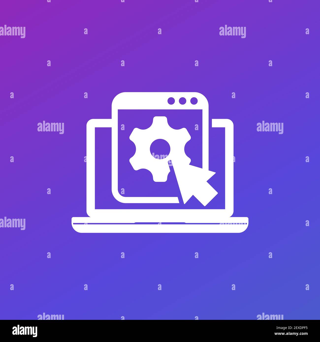 Admin panel symbol -Fotos und -Bildmaterial in hoher Auflösung – Alamy