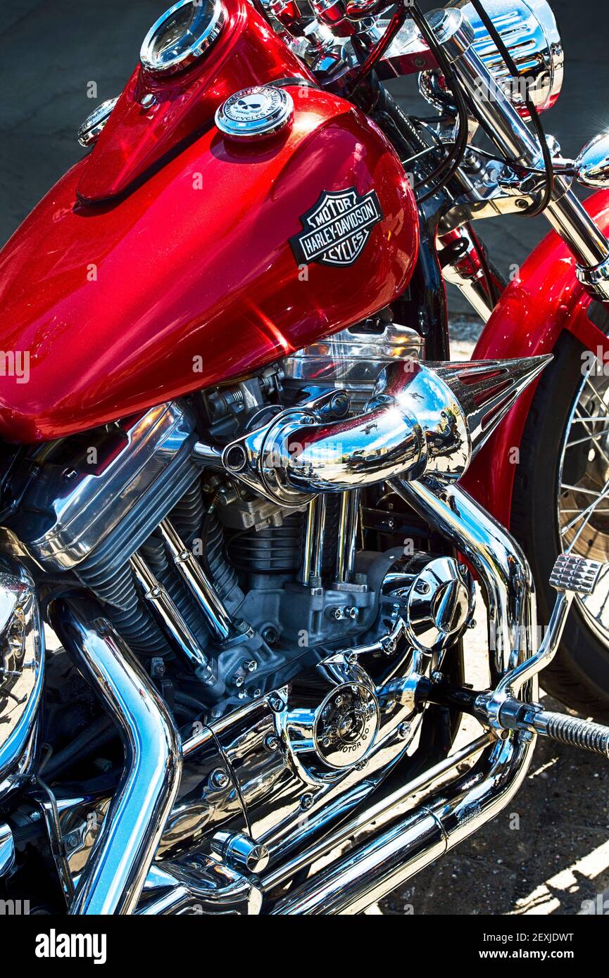 Harley davidson petrol tank -Fotos und -Bildmaterial in hoher Auflösung ...