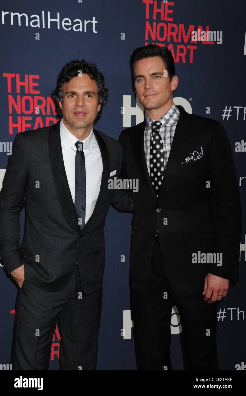 L-R: Mark Ruffalo, Matt Bomer bei der Premiere von HBO Films The Normal ...