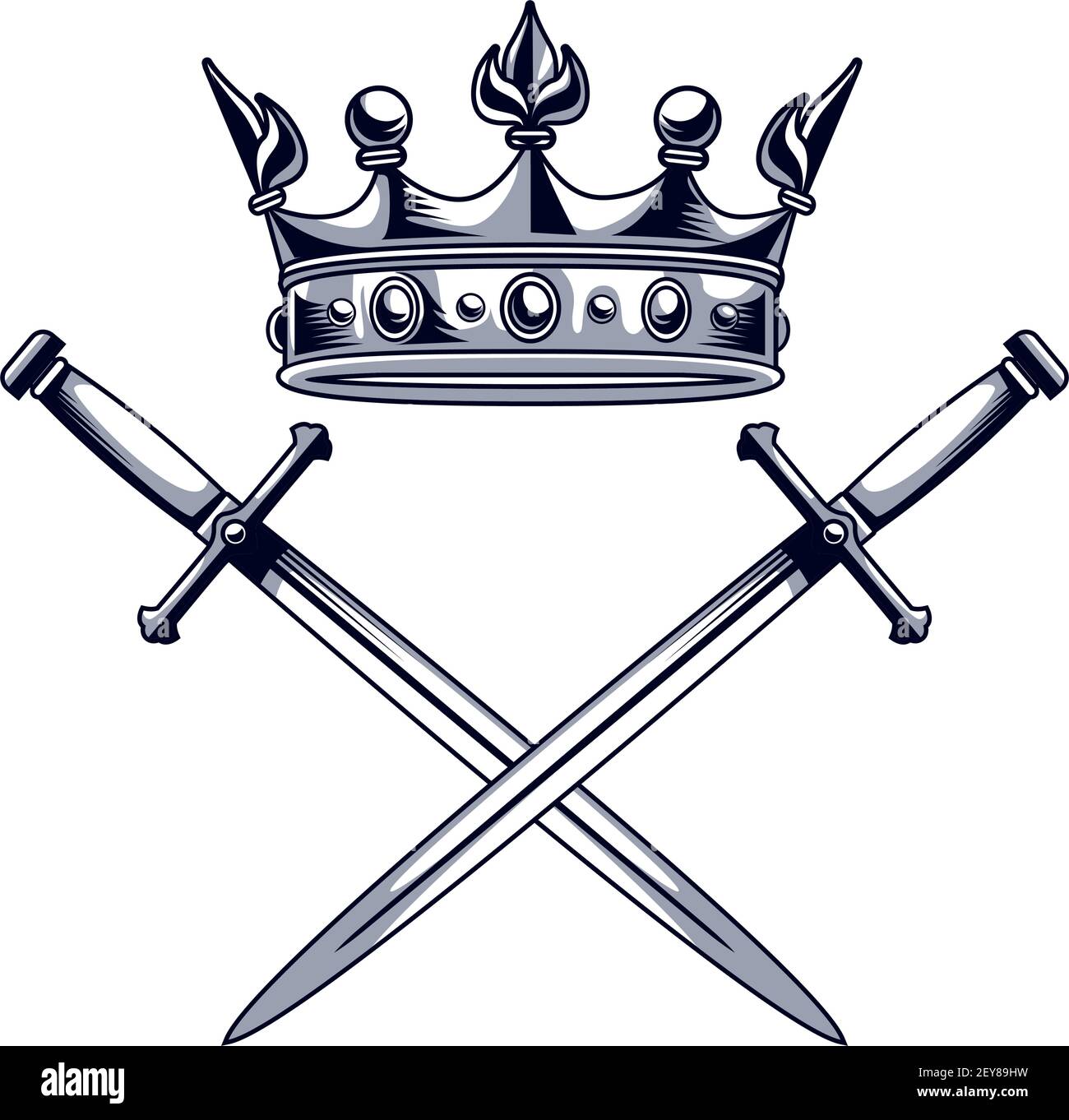 Queen of swords Ausgeschnittene Stockfotos und -bilder - Alamy