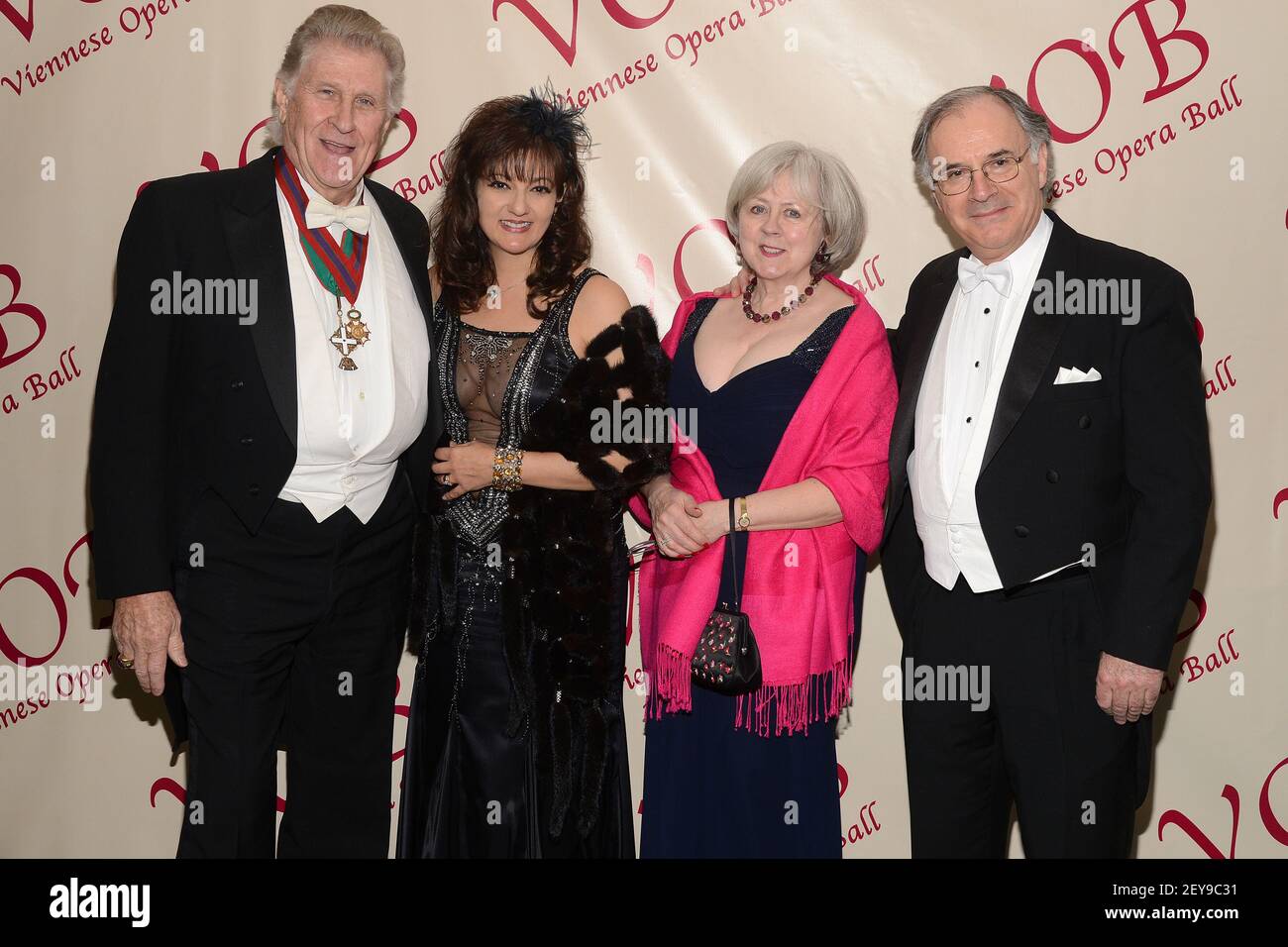 01. FEBRUAR 2013 - New York - (L-R) Maria Zouves, Sherrill Milnes ...