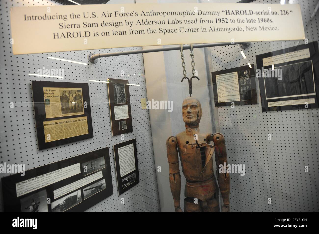 Etwa 1000 Menschen pro Tag besuchen das UFO-Museum in Roswell, NM. Am ...