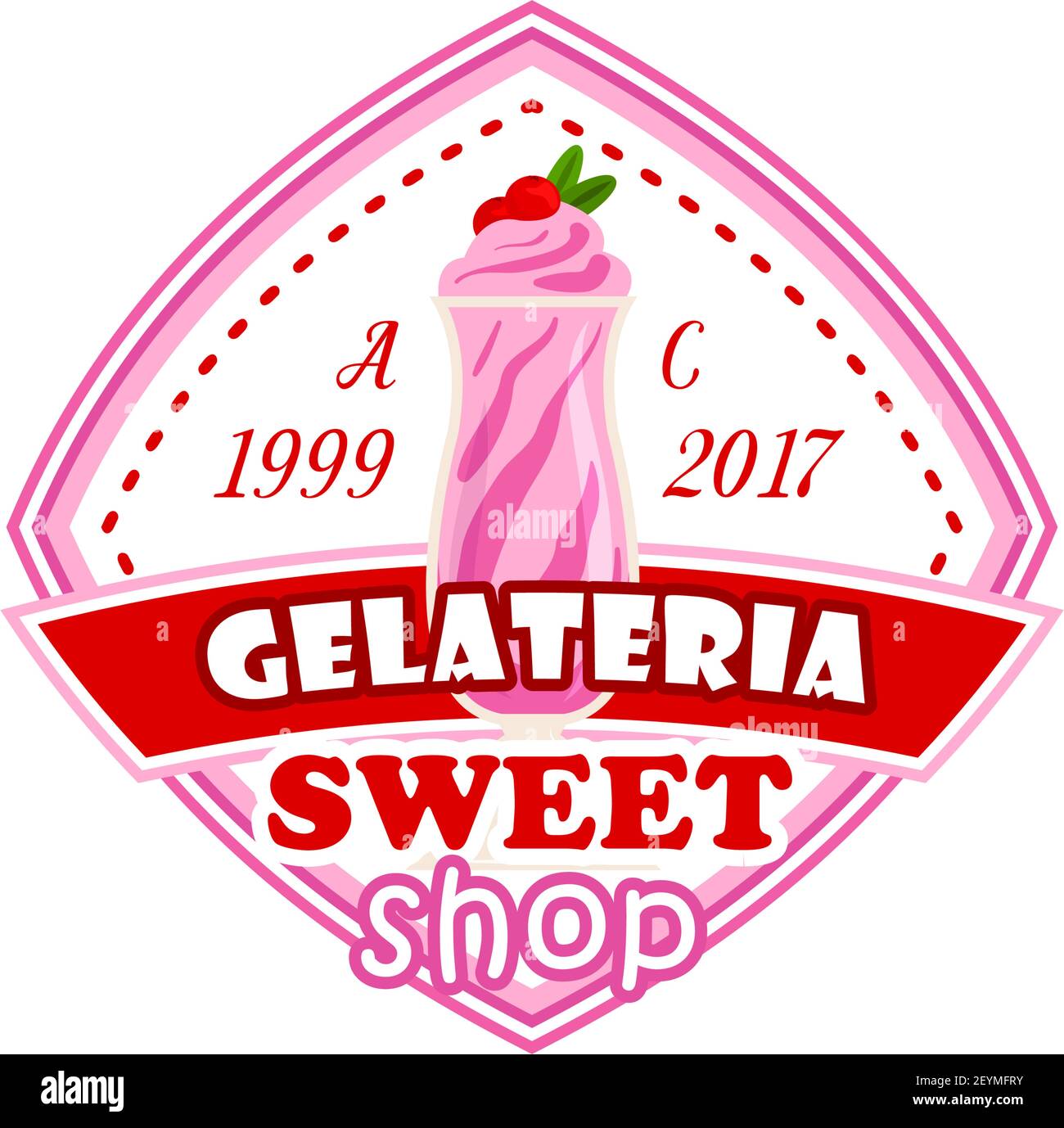 Famous dessert Stock-Vektorgrafiken kaufen - Alamy