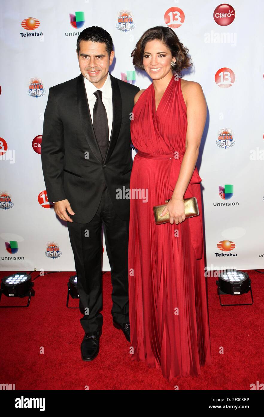 28. Oktober 2012 - Miami, FL - Cesar Conde und Pamela Silva Conde ...