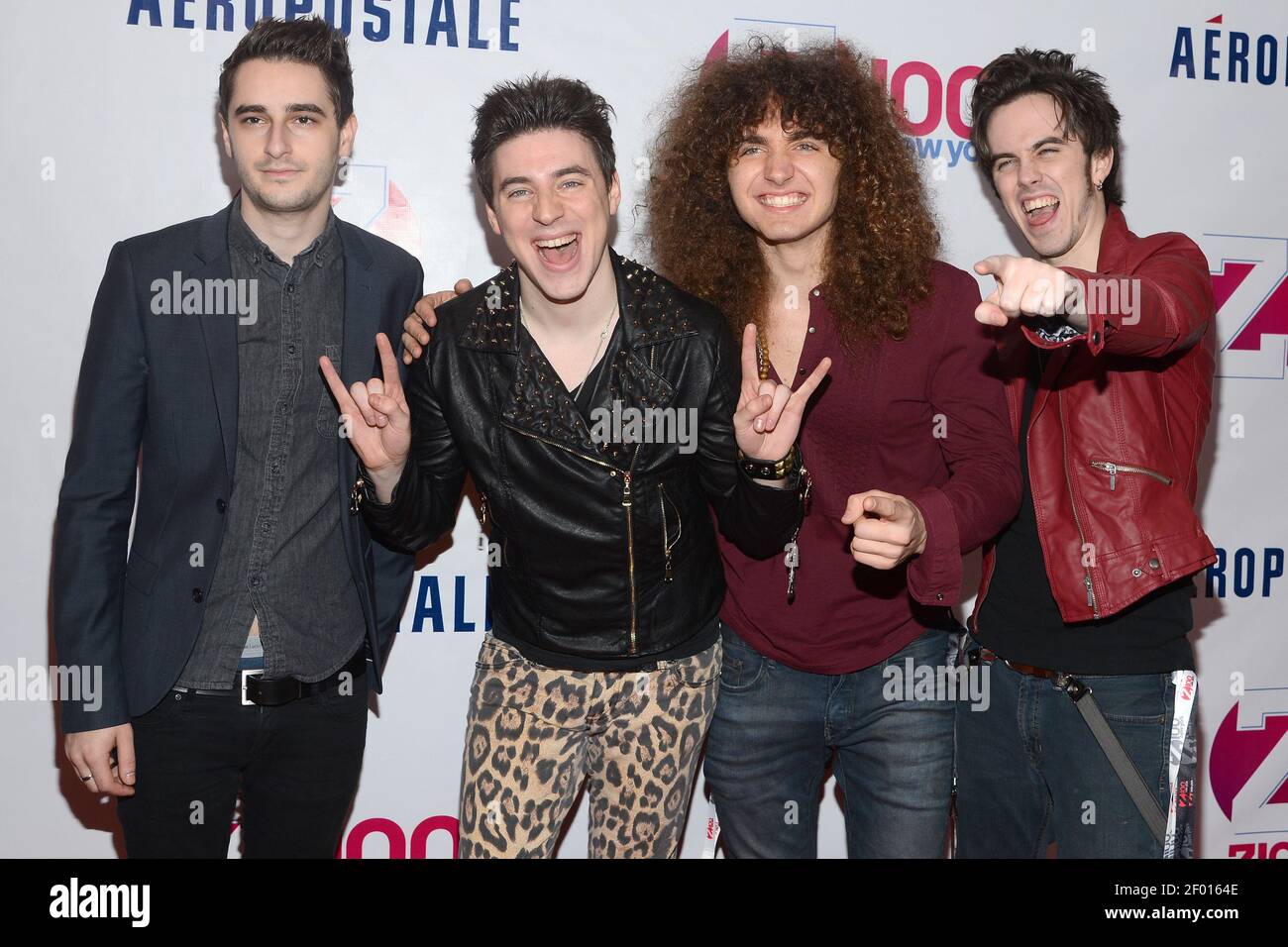 07. DEZEMBER 2012 - New York - (L-R) Ron Geffen, Austin Massirman ...