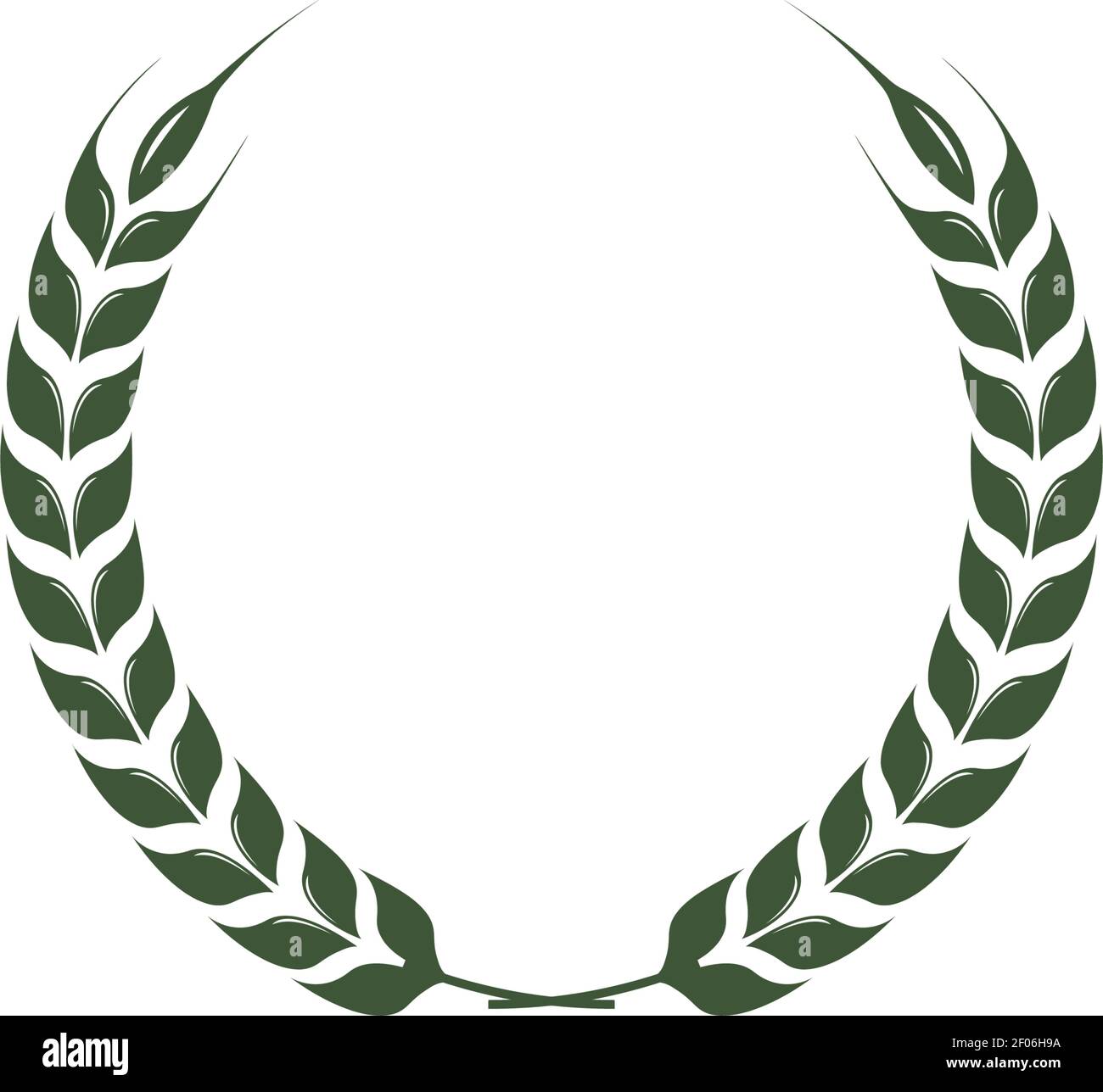 Lorbeerkranz vektor Stock-Vektorgrafiken kaufen - Alamy