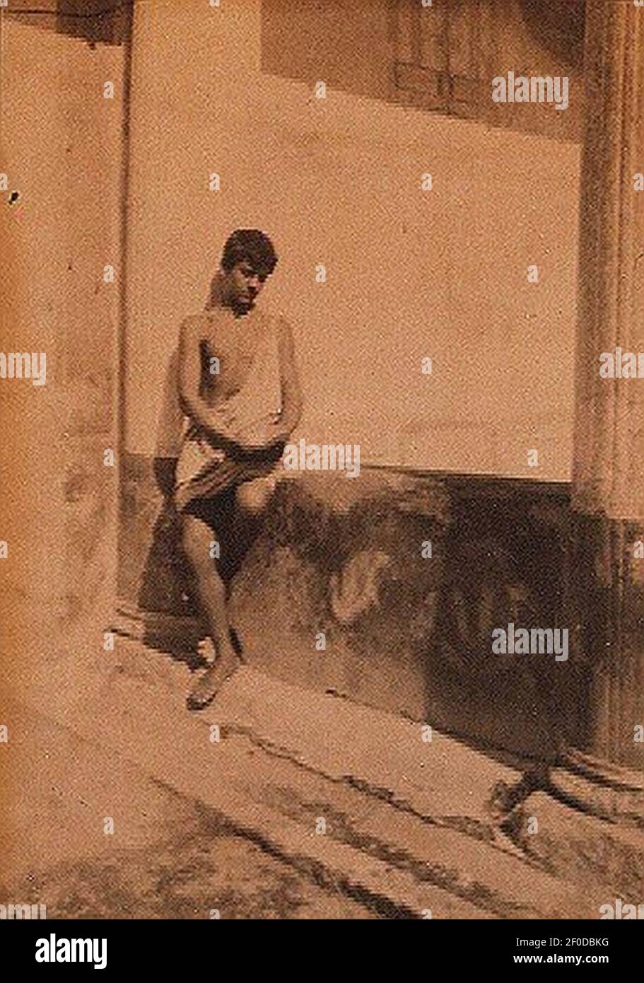 Pluschow, Wilhelm von (1852-1930) - Pompei - Vincenzo Galdi Stockfotografie - Alamy