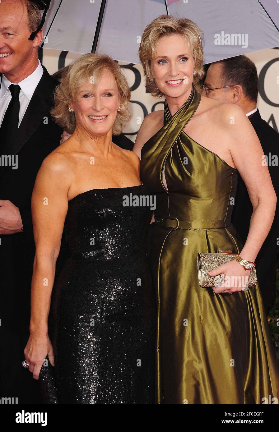 Glenn Close und Jane Lynch - 17. Januar 2010, Beverly Hills, CA - die jährlichen Golden Globe ...