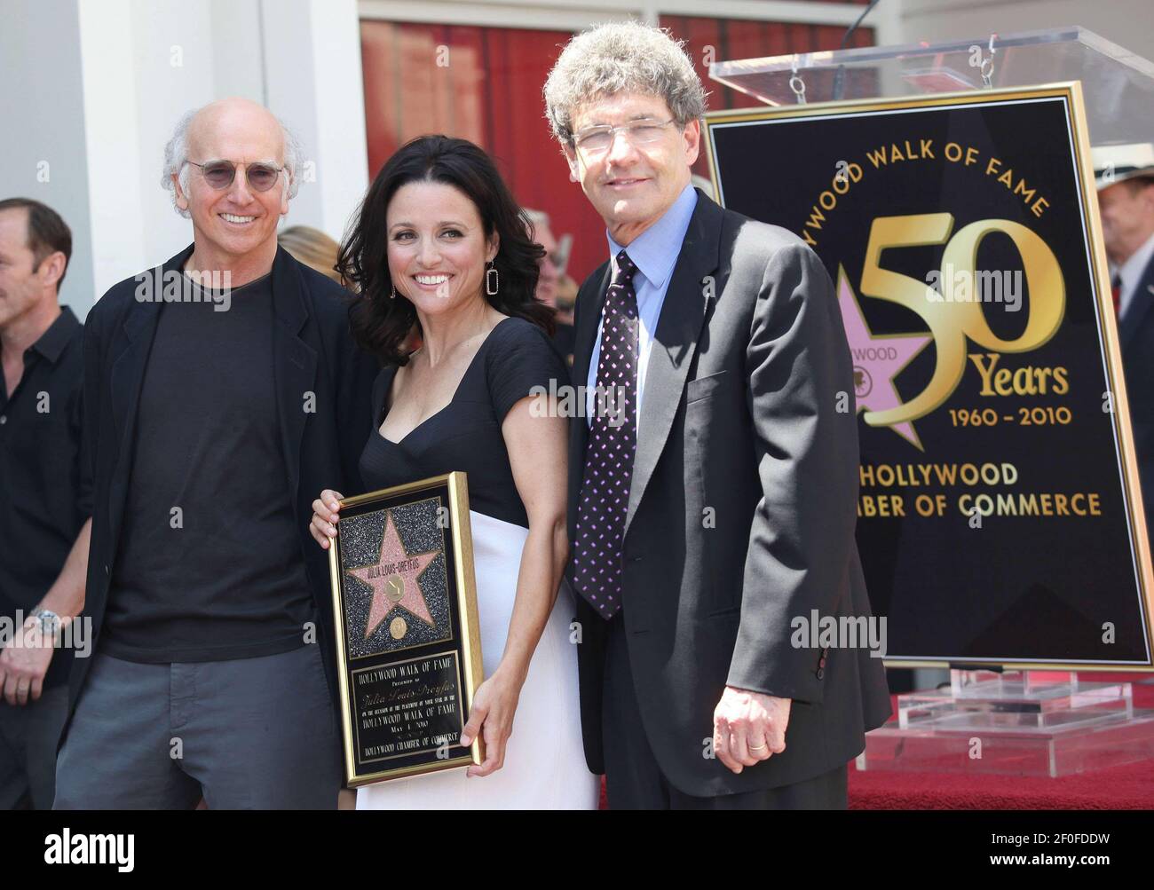 04. Mai 2010- Hollywood, Kalifornien- von links, Larry David ...