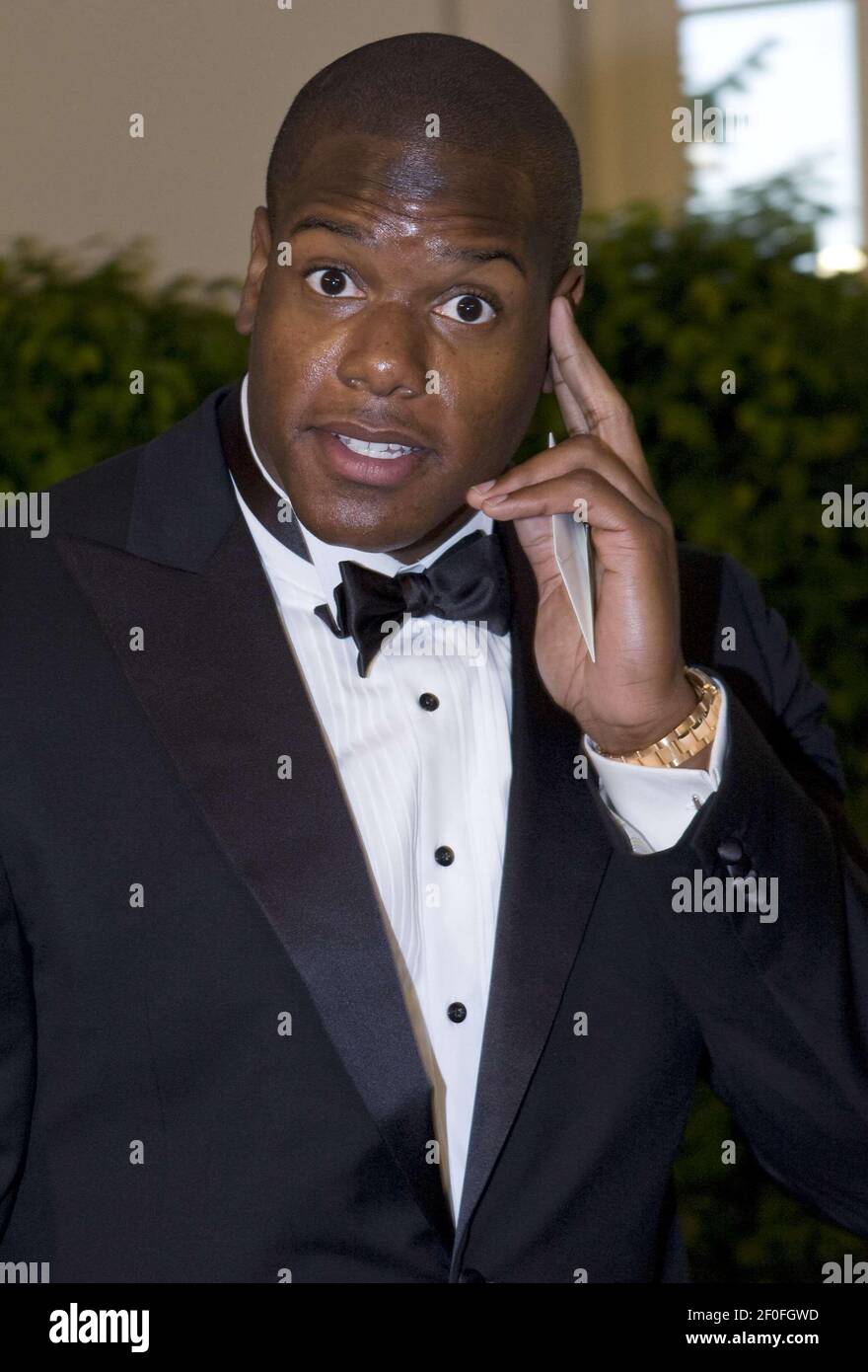 19. Mai 2010 - Washington, D.C. - New York Jets Spieler D'Brickashaw ...