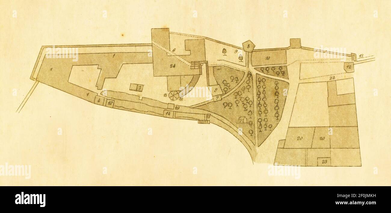 Plan der burg -Fotos und -Bildmaterial in hoher Auflösung – Alamy