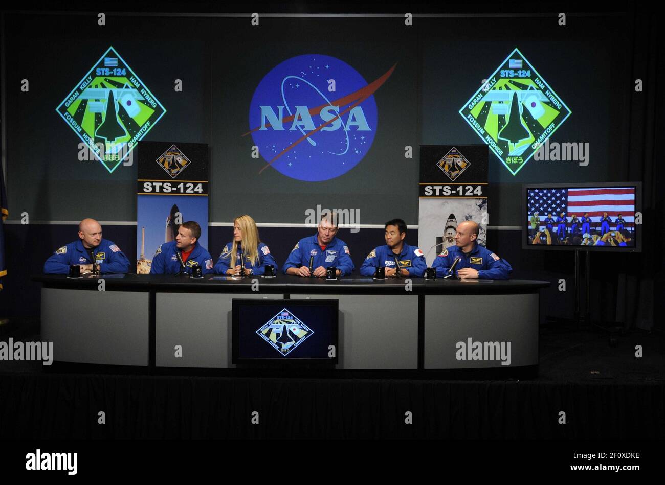 15. Juli 2008 - Washington, DC - STS-124 Kommandant Mark E. Kelly ...