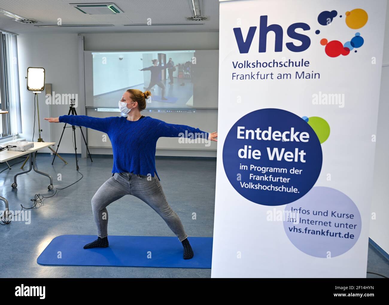 05. März 2021, Hessen, Frankfurt/Main: Eva Zimmermann ...