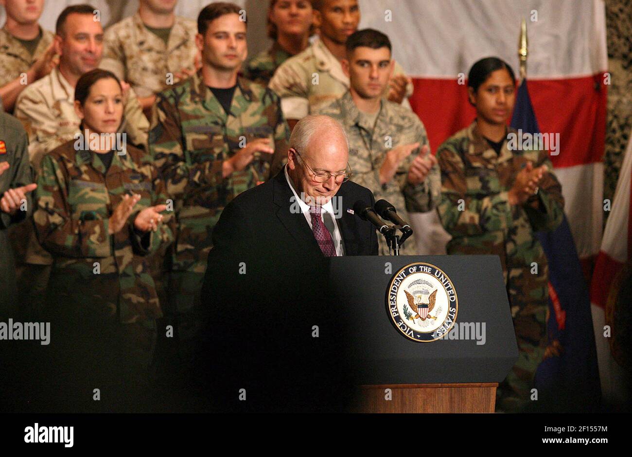 Vizepräsident Dick Cheney spricht am Freitag, den 14. September 2007 ...