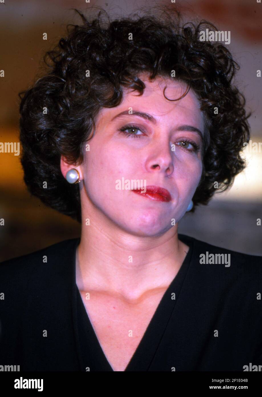 Italienische Politikerin, TV-Moderatorin und Journalistin Irene Pivetti ...