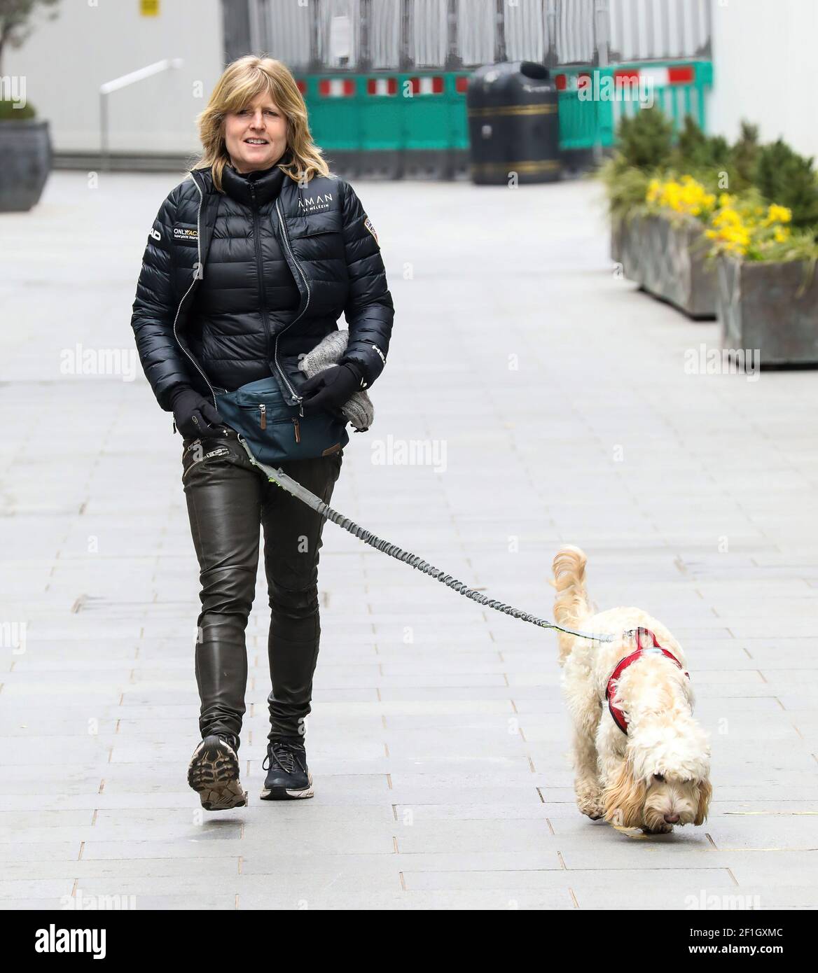 Rachel Johnson sah, wie sie nach ihrer LBC-Show in den Global Radio ...