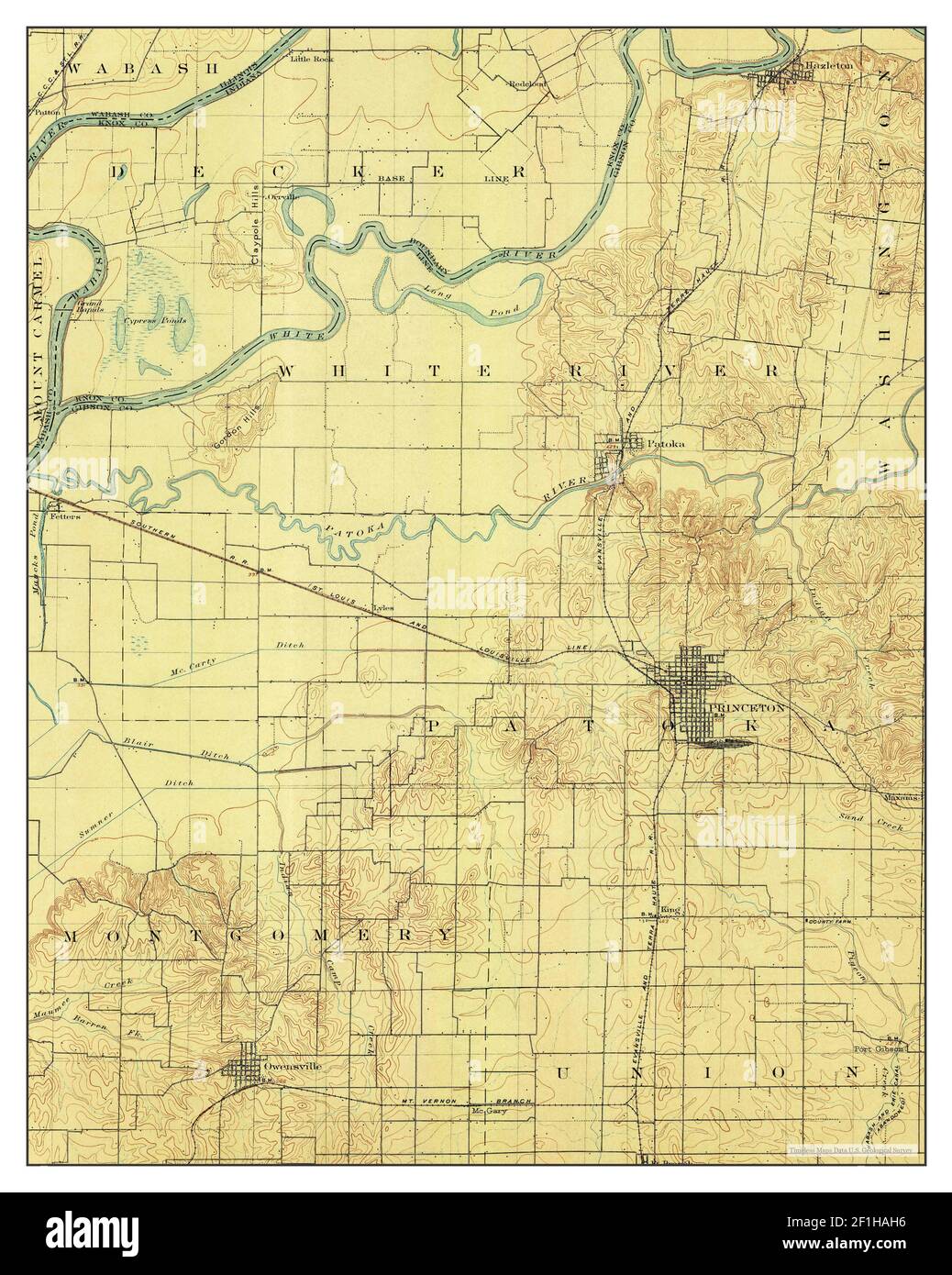 Princeton karte -Fotos und -Bildmaterial in hoher Auflösung – Alamy