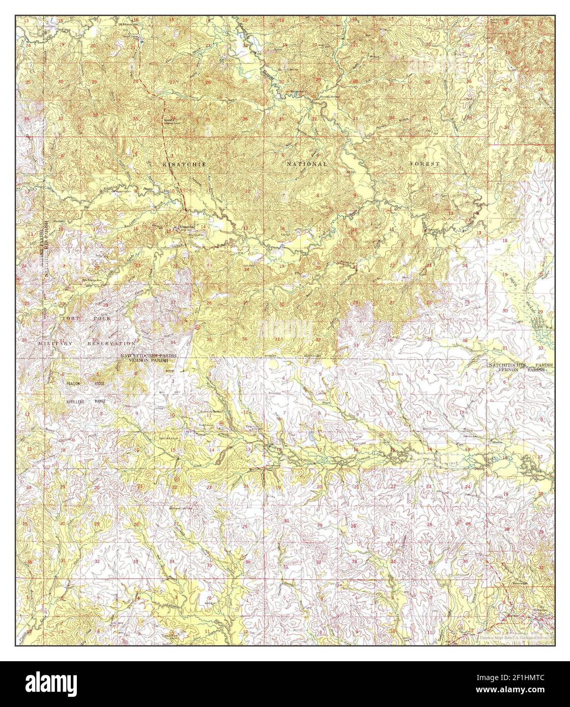 Karte von kisatchie -Fotos und -Bildmaterial in hoher Auflösung – Alamy