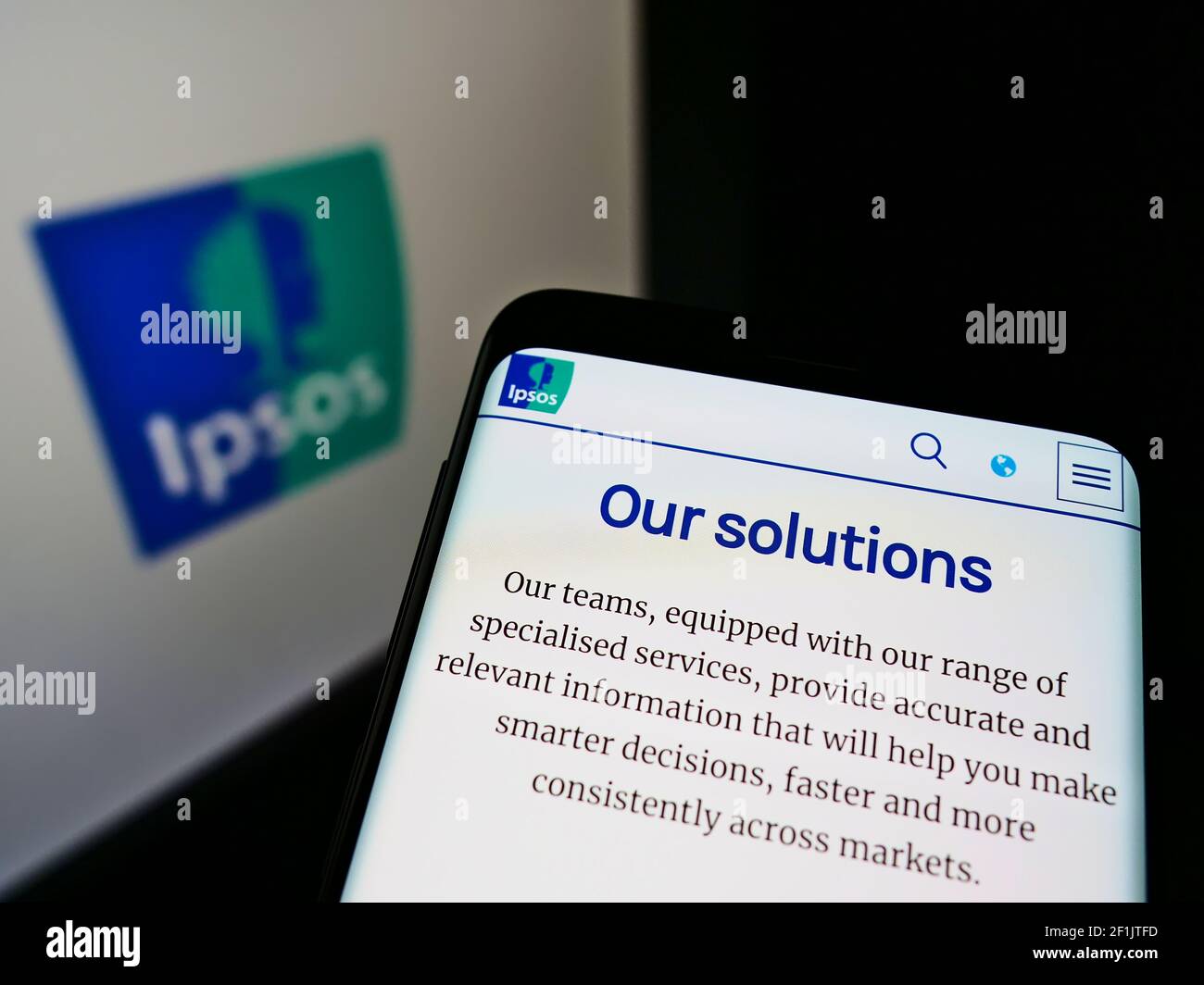 Ipsos logo -Fotos und -Bildmaterial in hoher Auflösung – Alamy