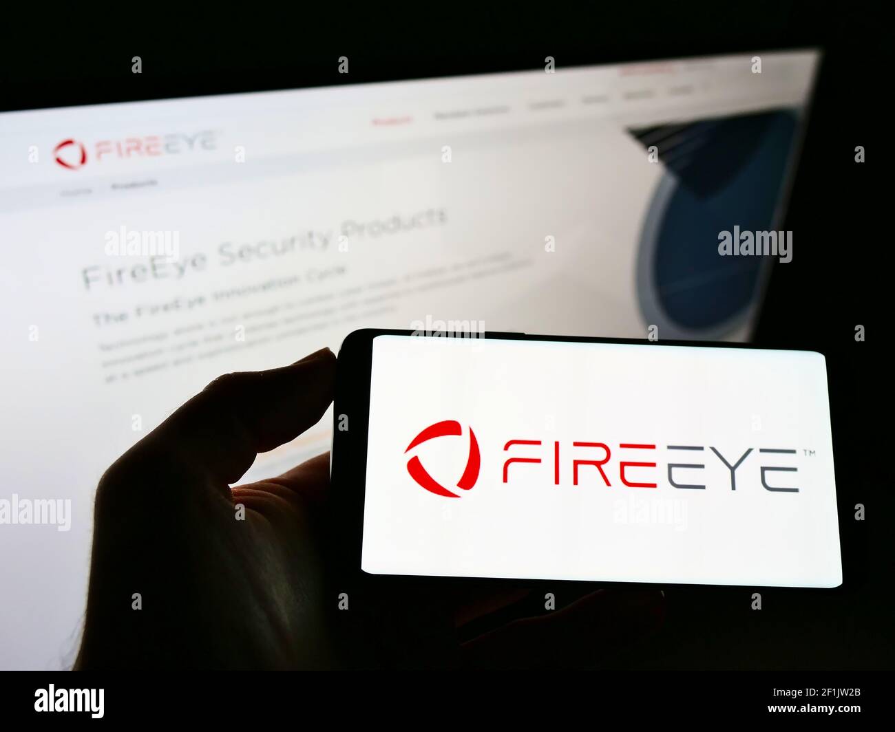 Fireeye logo -Fotos und -Bildmaterial in hoher Auflösung – Alamy