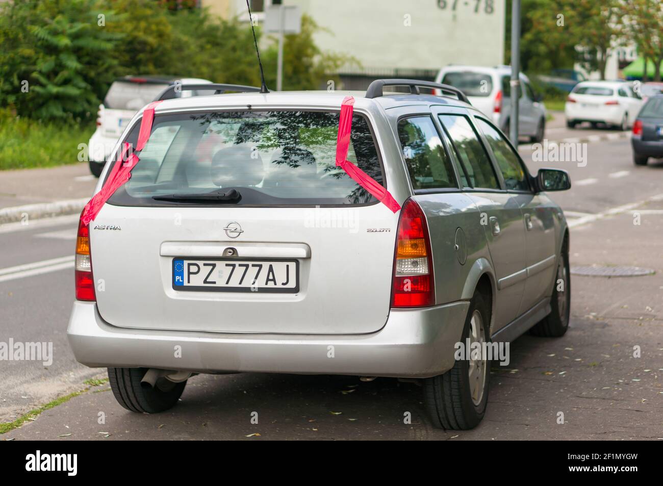 Polish license plate -Fotos und -Bildmaterial in hoher Auflösung – Alamy