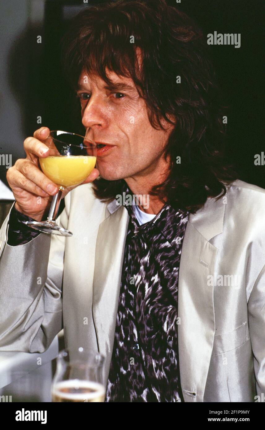Mick Jagger, britischer Musiker und Frontmann der Rolling Stones ...