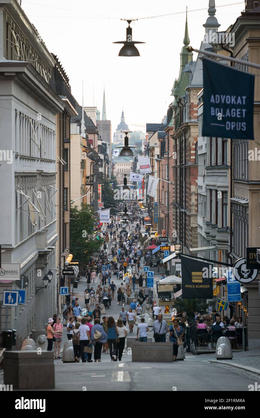 Stockholm schweden drottninggatan -Fotos und -Bildmaterial in hoher ...