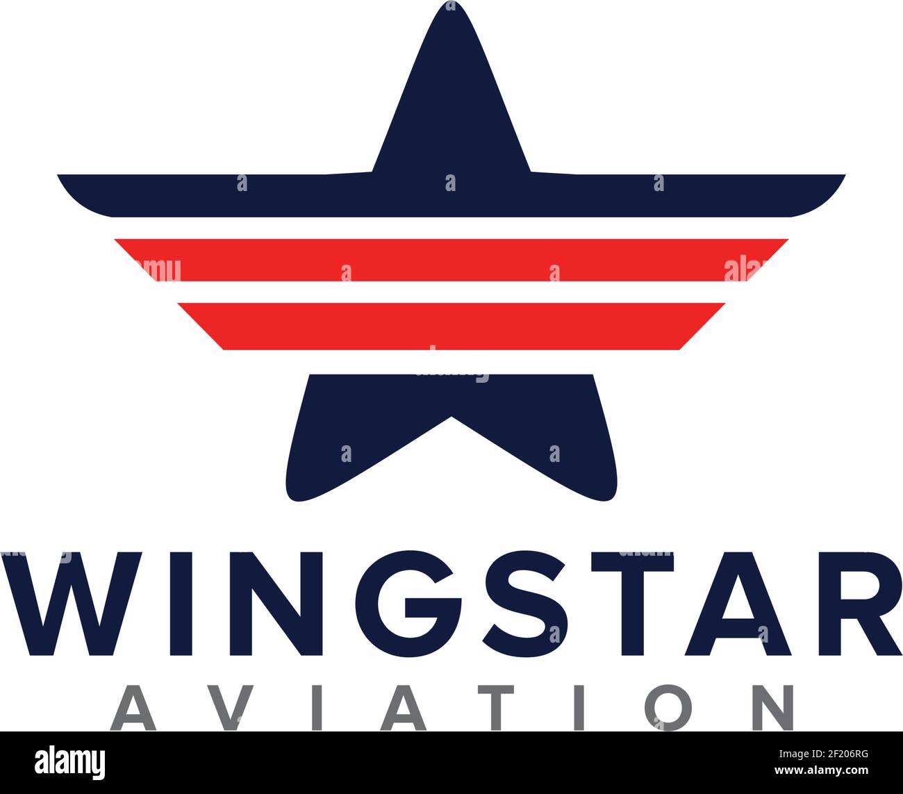 Luftfahrt logo Stock-Vektorgrafiken kaufen - Alamy